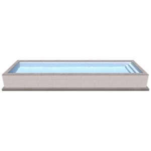 39' Lap Pool 939-4 - ICF Pools